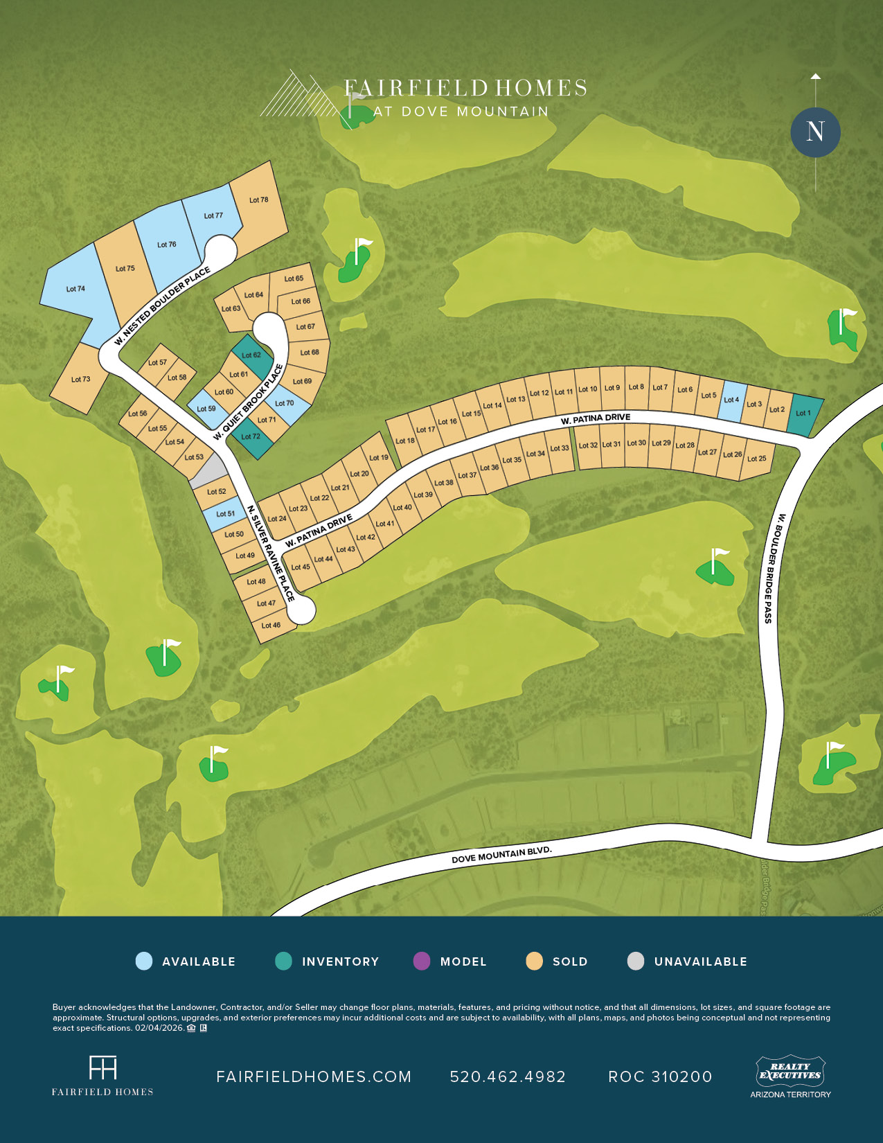 7113 W Quiet Brook Place Lot 72 - Fairfield Homes