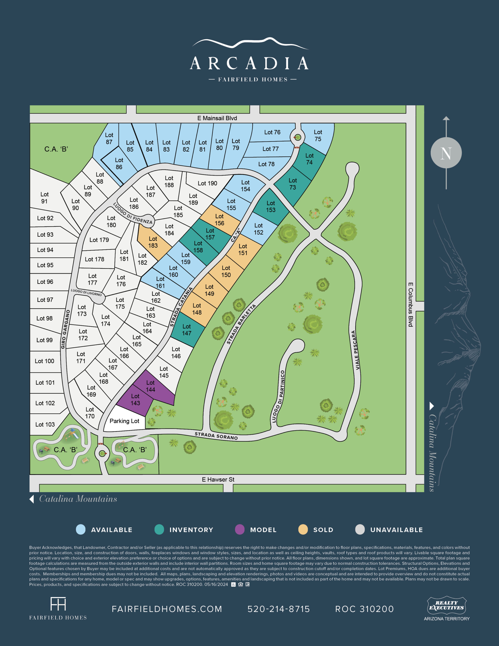 Arcadia | Tucson AZ | Acre Homesite/RV's