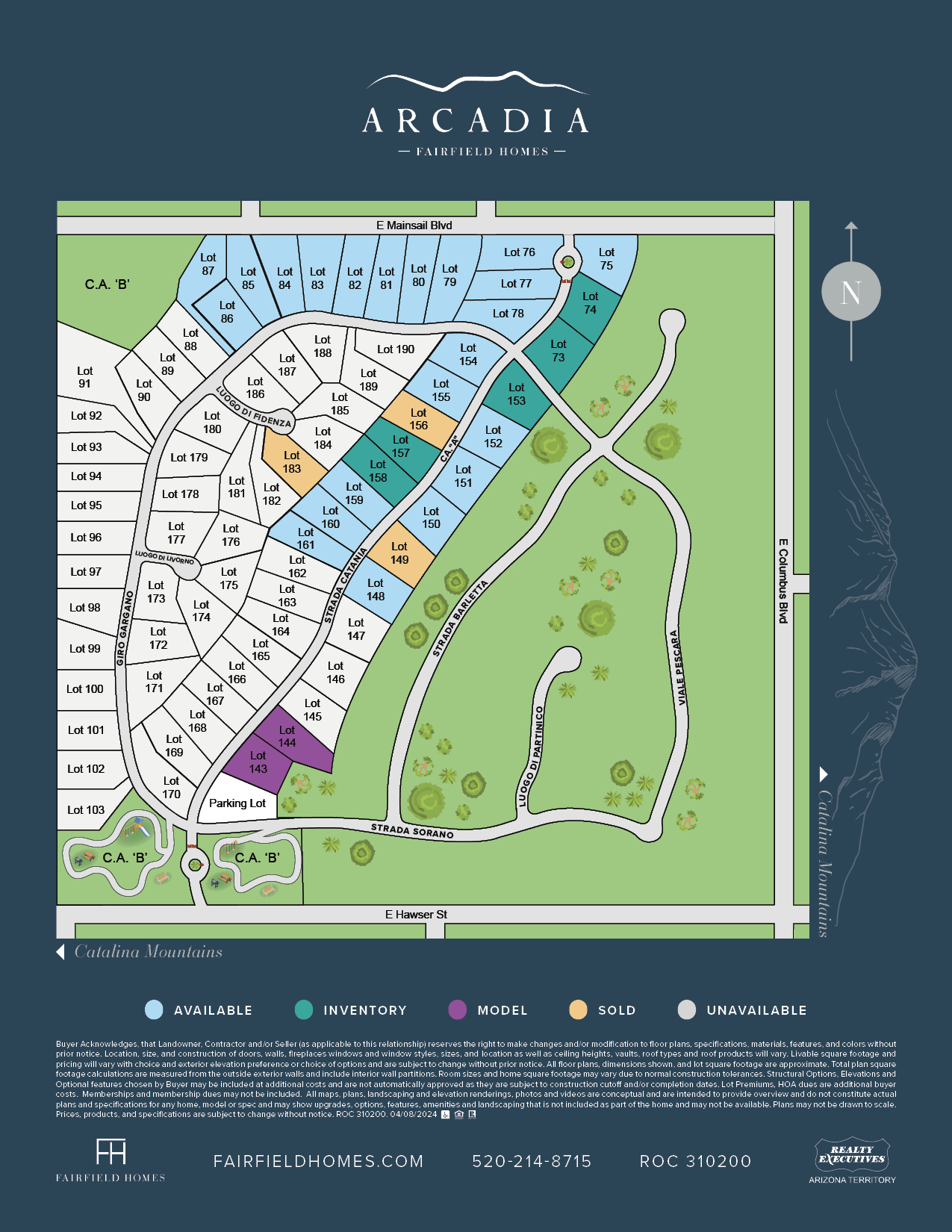 Arcadia | Tucson AZ | Acre Homesite/RV's